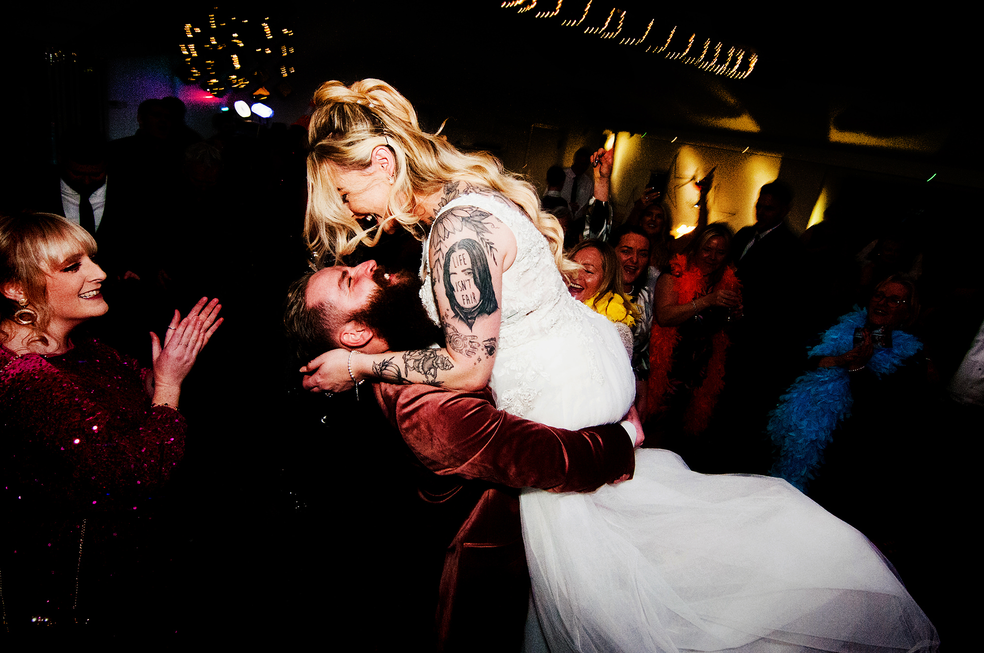 The Glass House Staining Wedding Party // The Johnston's 24